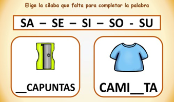 ACTIVIDADES DE OMISIÓN DE SÍLABAS O FONEMAS EN PALABRAS on emaze