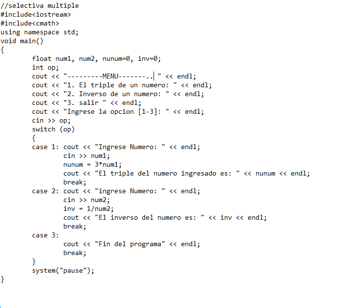 Estructuras selectivas on emaze