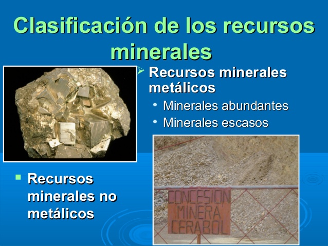 Recursos Geológicos