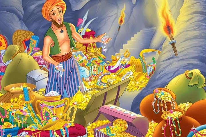 Alibaba and the 40 thieves on emaze