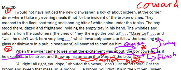 AVID: Marking and Annotating Text at emaze Presentation