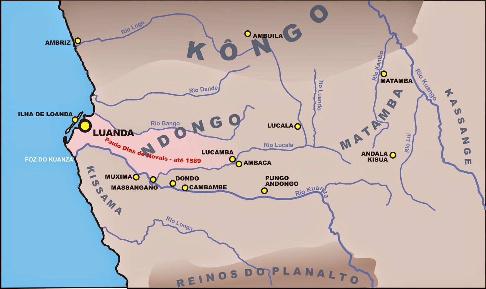 REino de ndongo on emaze