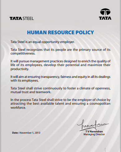Tata steel at emaze Presentation