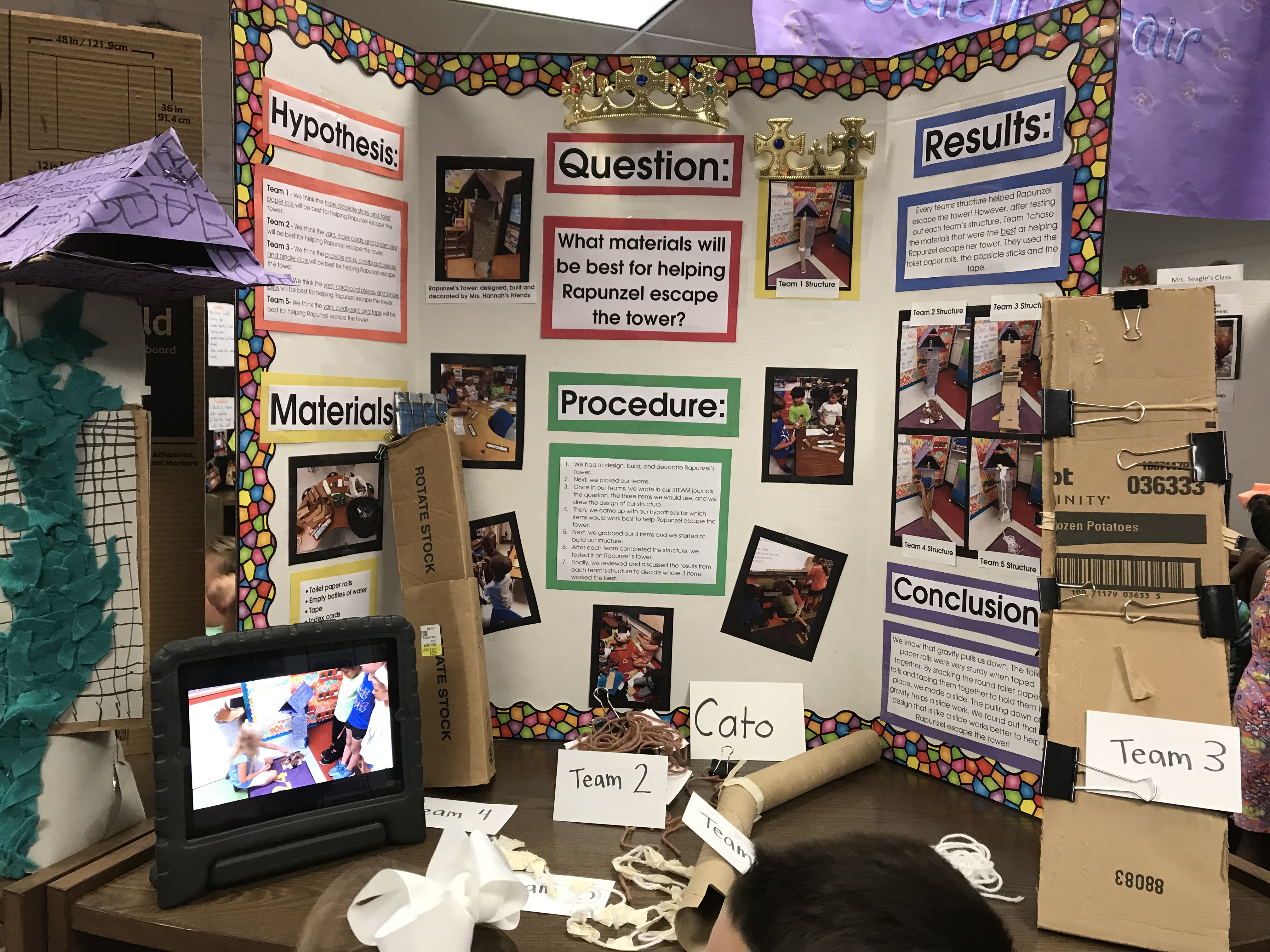 Integrating K-5 Science Fairs at emaze Presentation