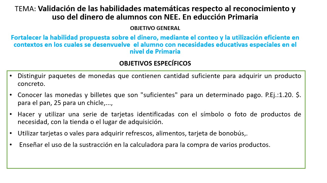 LOS OBJETIVOS at emaze Presentation