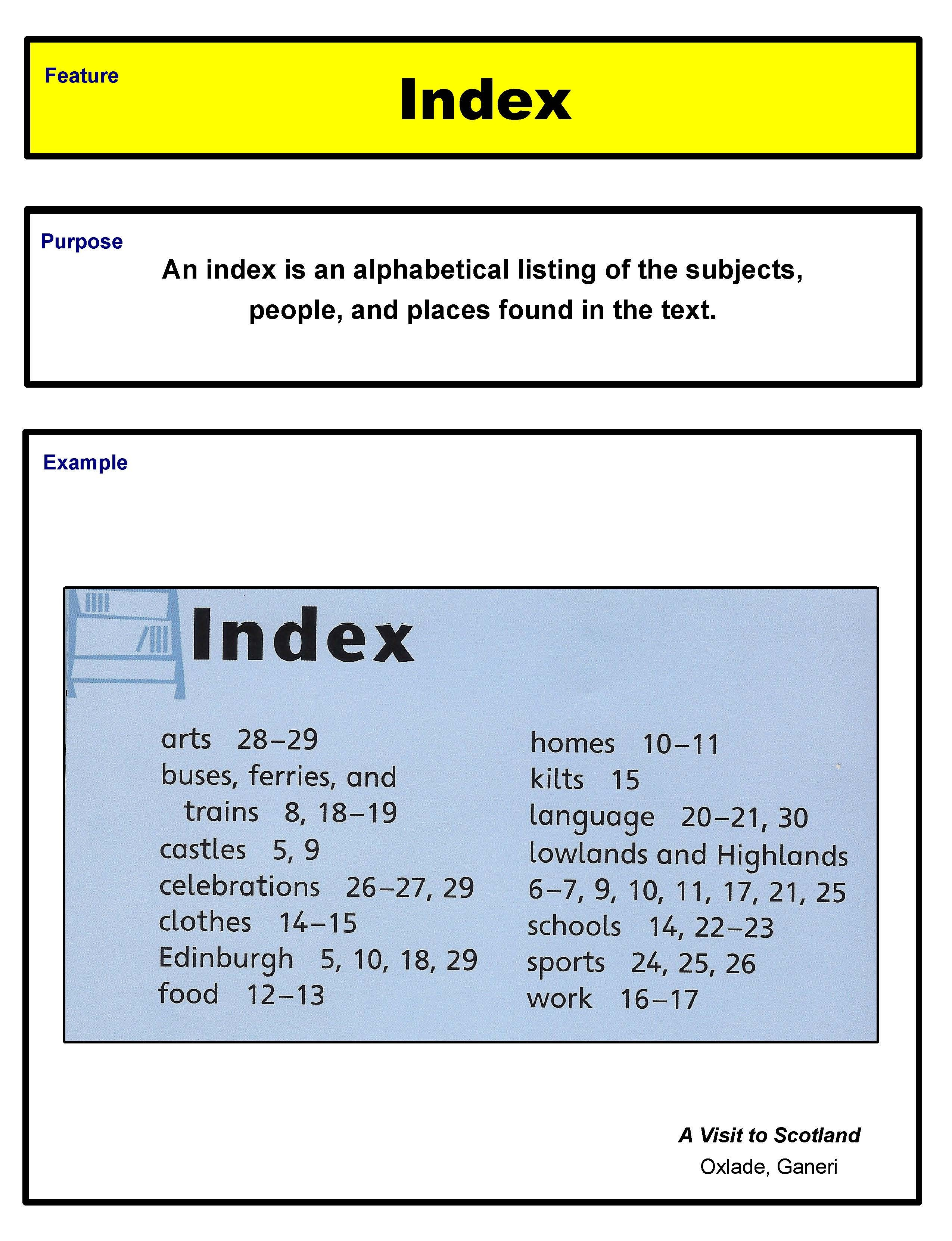 Nonfiction Text Features and Text Structure at emaze Presentation