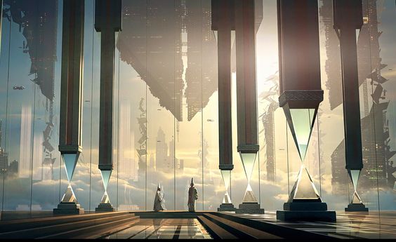 2 Point Perspective Futuristic City Drawings