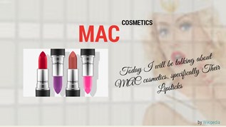 MAC lipstick at emaze Presentation