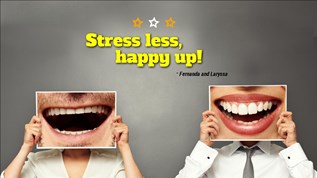 Stress less, happy up! at emaze Presentation