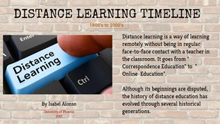 Distance Learning at emaze Presentation