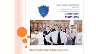 Security Services London at emaze Presentation