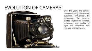 evolution of cameras at emaze Presentation