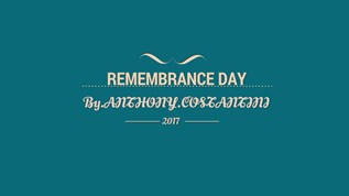 Anthony Costantini Remembrance Day at emaze Presentation