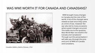 canadian history project at emaze Presentation