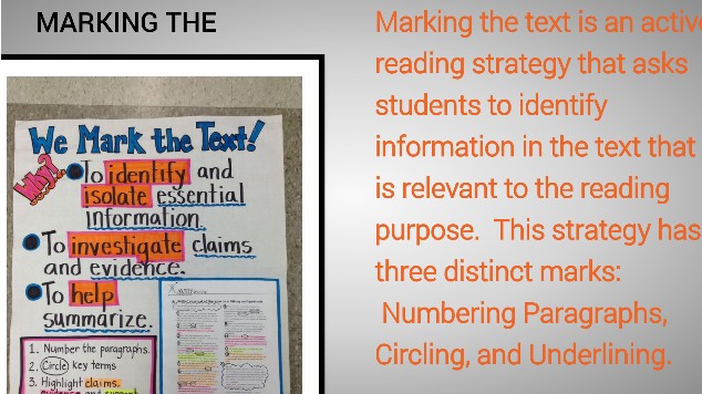 AVID: Marking and Annotating Text at emaze Presentation
