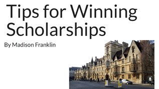 Tips for Winning Scholarships at emaze Presentation