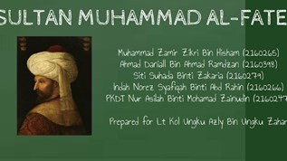 Sultan Muhammad Al-Fateh at emaze Presentation