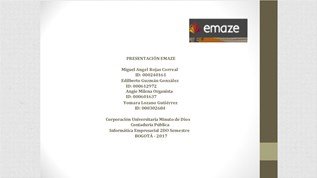 The story of Einstein at emaze Presentation