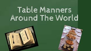 Table manners around the world at emaze Presentation