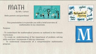 Math Program at emaze Presentation