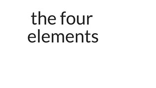 the four elements at emaze Presentation