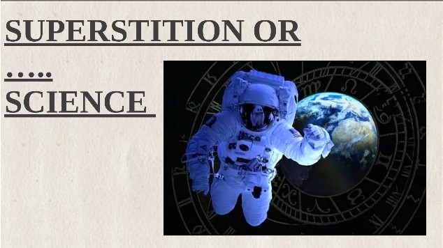 science and superstition at emaze Presentation