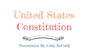 U.S. Constitution Project at emaze Presentation