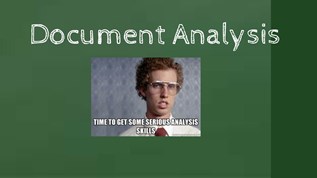 Document Analysis at emaze Presentation