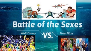 Walt Disney Films vs. Pixar Films at emaze Presentation