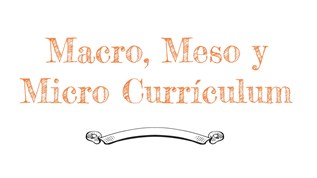 Macro, Meso y Micro Currículum at emaze Presentation