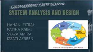 SYSTEM ANALYSIS AND DESIGN at emaze Presentation