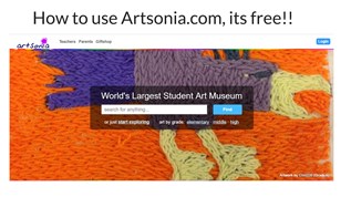 Artsonia.com at emaze Photo Album