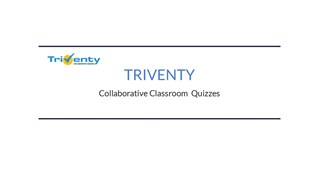 Triventy at emaze Presentation