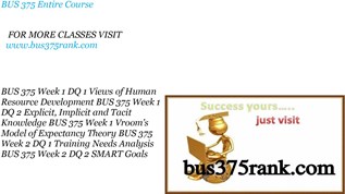 BUS 375 RANK Teaching Resources bus375rank.com at emaze Presentation