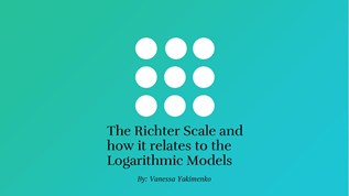 The Richter Scale vs. The Logarithmic Scale at emaze Presentation
