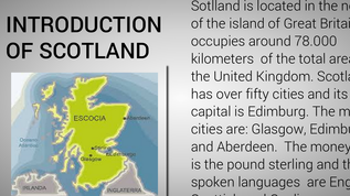 Introduction of Scotland at emaze Presentation