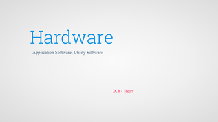 OCR Hardware at emaze Presentation