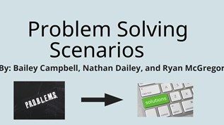 Problem Solving Scenarios at emaze Presentation