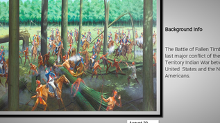 The battle of fallen timbers at emaze Presentation