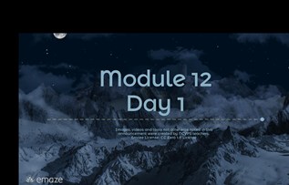 Module 12 Day 1-1 at emaze Presentation