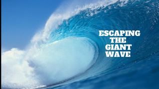 Escaping the Giant Wave at emaze Presentation