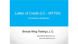 Letter of Credit - LC - MT700 Presentation (PPT) at emaze Presentation