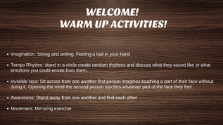 Acting Project at emaze Presentation