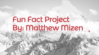 Fun Fact Project at emaze Presentation