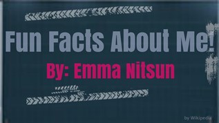 Fun Facts About Me at emaze Presentation