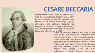 Cesare Beccaria at emaze Presentation
