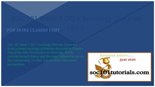 SOC 101 TUTORIALS Teaching Resources soc101tutorials.com at emaze Presentation