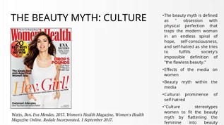 The Beauty Myth at emaze Presentation