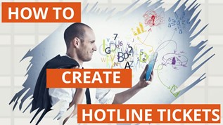 How to Create Hotline Tickets at emaze Presentation