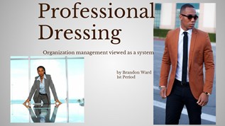 Professional Dressing at emaze Presentation
